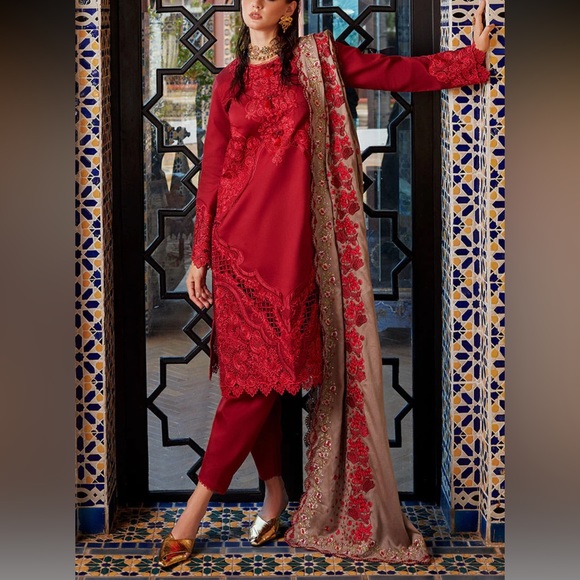 Dresses | Mushq Luxury Pakistani Indian Dress Suit | Poshmark